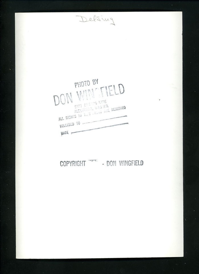 Jim Delsing circa 1952 Press Original Photo by Don Wingfield Detroit ...