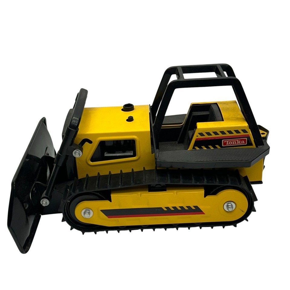 Tonka Classic Steel Front End Loader Bulldozer Excavator Front End Toy ...