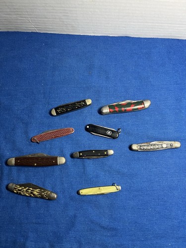 Lot Of 9 Miscellaneous Pocket Knives Folding | eBay