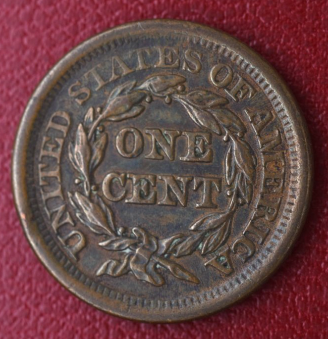 1853 US Large Cent Braided Hair Variety NICE Circ | eBay