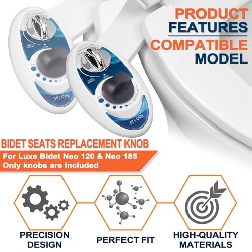 Bidet Toilet Seat Attachment Replacement Knob for Luxe Bidet Neo 120 ...