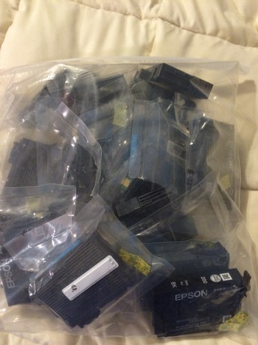 EPSON EXPRESSION HOME XP-400 INK CARTRIDGES LOT SET EMPTY INK CARTS ...