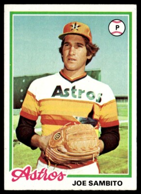 1978 Topps Baseball #498 Joe Sambito Houston Astros | eBay