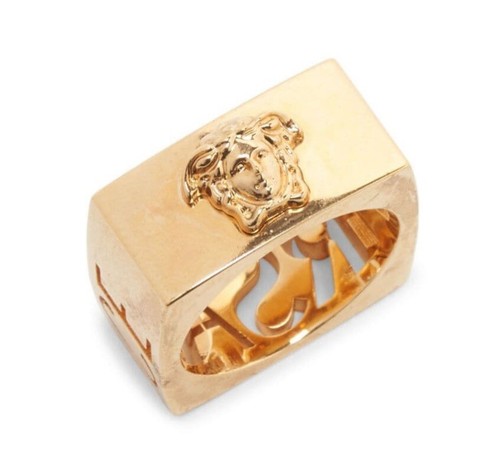 VERSACE SQUARE MEDUSA RING (9) BRAND NEW IN BOX | eBay