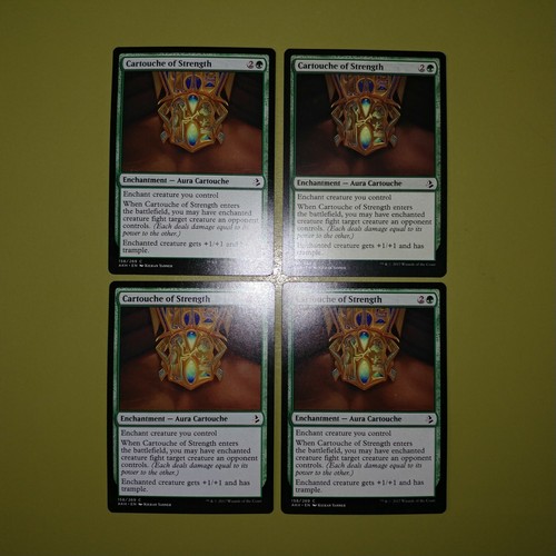 Cartouche of Strength x4 Amonkhet 4x Magic the Gathering MTG | eBay