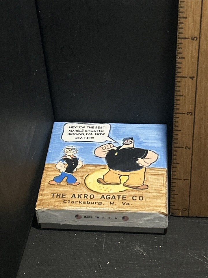 Set of 3 Akro Agates marbles presentation gift boxes for collection | eBay