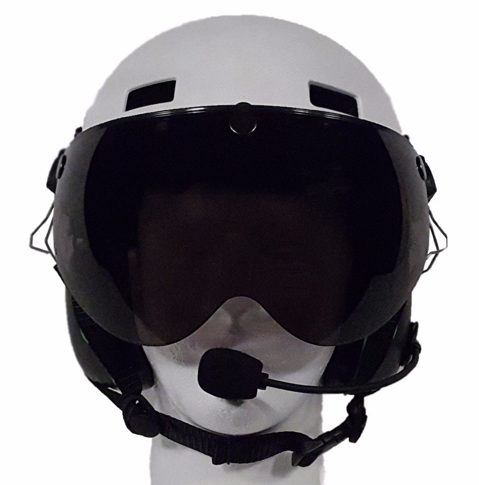 Paramotor Helmet PPG with Bluetooth Sena communication Equipped | eBay