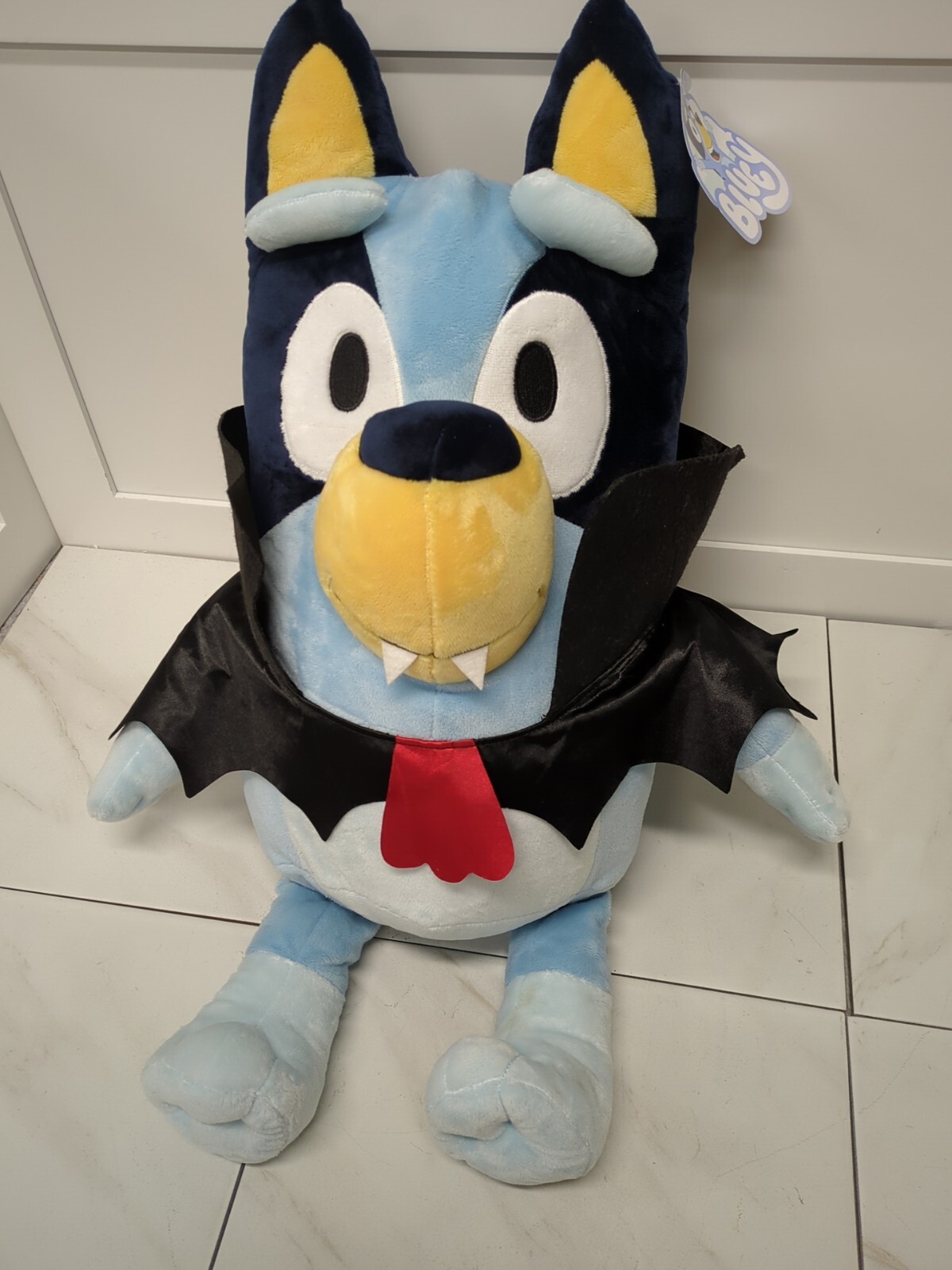 Bluey Vampire Jumbo Halloween Plush 18" | eBay