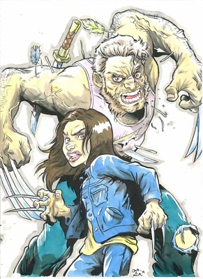 Old Man Logan/Wolverine and X-23/Laura Kinney, MCU, Marvel, Disney ...