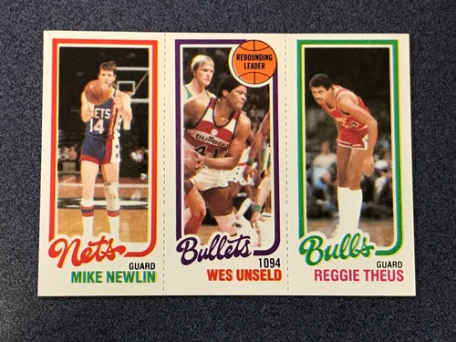 1980 Topps #50 NEWLIN Nets UNSELD Bullets THEUS Bulls NRMT-MT (NV7) | eBay