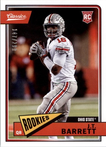 2018 Classics Red Back #285 J.T. Barrett /299 - FB | eBay