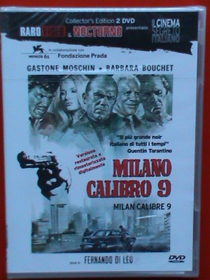 milano calibro 9 nove milan calibre 9 nine gastone moschin barbara ...