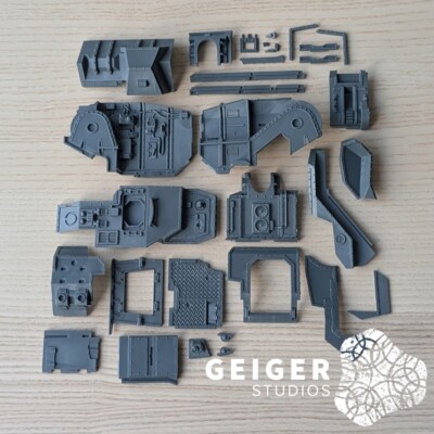 Warhammer 30K Solar Auxilia Bits Horus Heresy Basilisk Medusa Tank ...