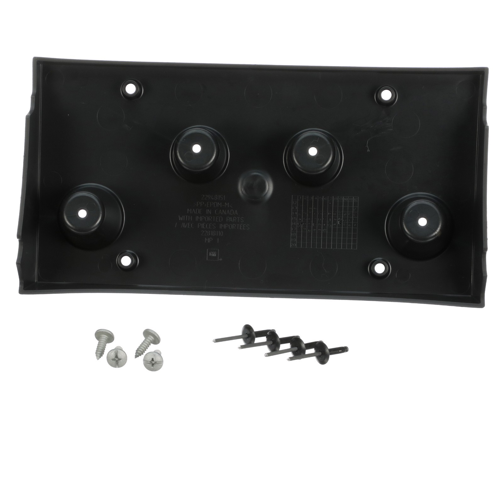 OEM NEW GM Front License Plate Mounting Bracket Holder 15-20 GMC Yukon ...