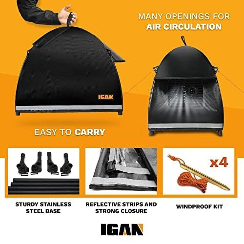 Small Inverter Generator Tent Cover While Running, Compatible for Honda ...