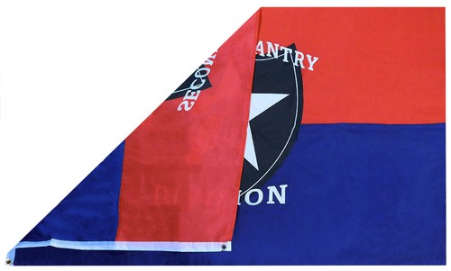 Second Infantry Division 100D Premium Quality 3x5 3'x5' Polyester Flag ...