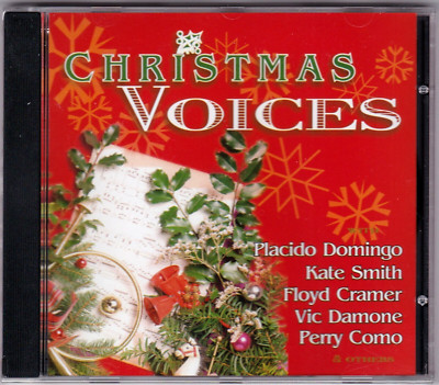 CHRISTMAS VOICES, PLACIDO DOMINGO KATE SMITH, VIC DAMONE... CD, 2002 ...