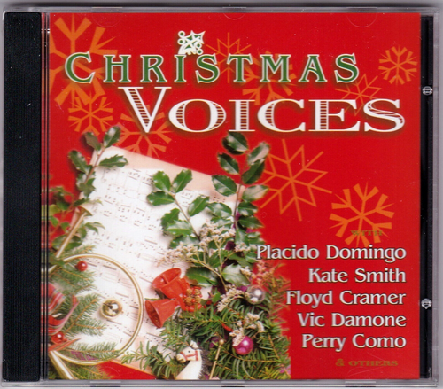 CHRISTMAS VOICES, PLACIDO DOMINGO KATE SMITH, VIC DAMONE... CD, 2002 ...