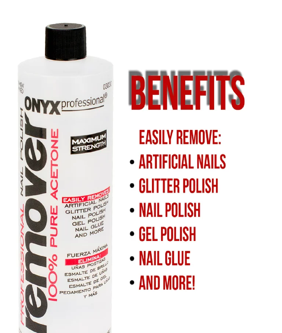 Onyx Acetone Nail Polish Remover - 16 oz for sale online | eBay