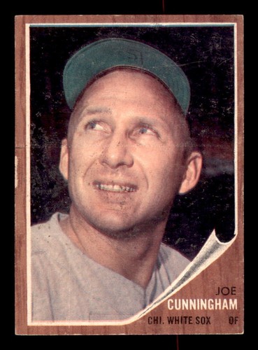 1962 Topps Baseball #195 Joe Cunningham VG/EX *e1 | eBay