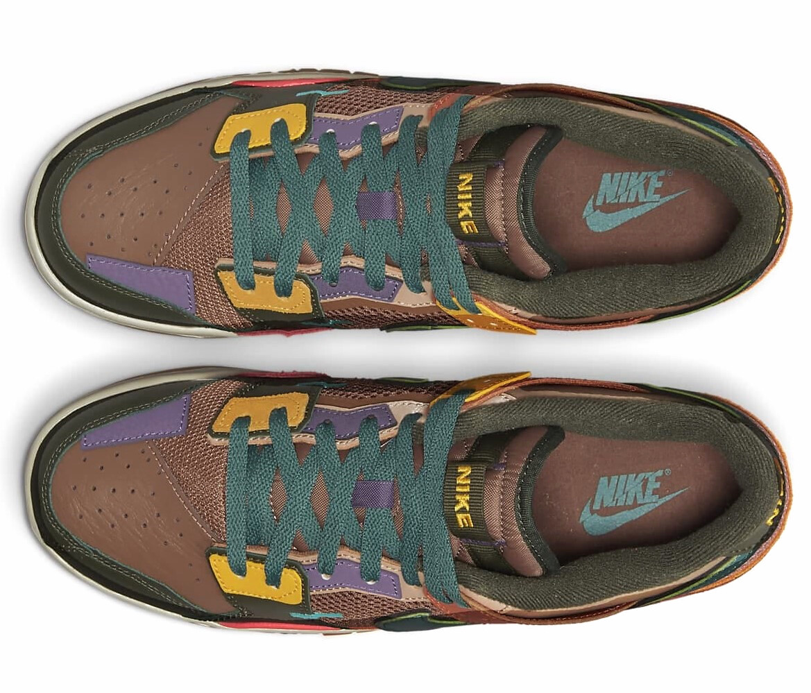 Nike Dunk Scrap Archaeo Brown/Sport Spice/Light Bone DB0500-200 Size 8 ...