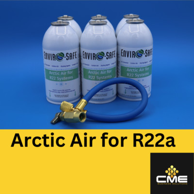 Envirosafe Arctic Air for R22, A/C Support, 6 cans and hose | eBay