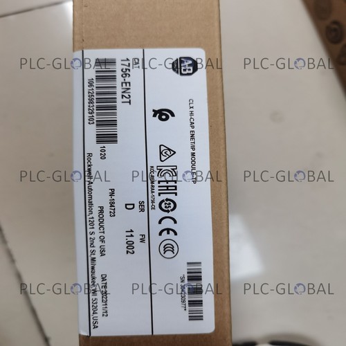 Factory Sealed Allen Bradley 1756-EN2T /D ControlLogix EtherNet/IP ...