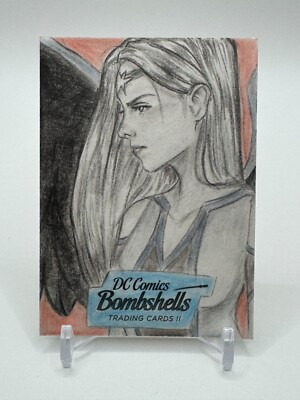 2018 Cryptozoic DC Comics Bombshells Series 2 Sketch Card Wonder Woman ...