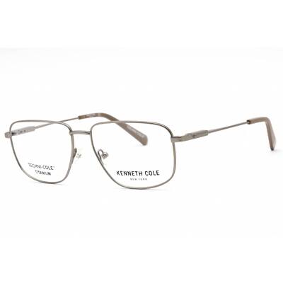 Kenneth Cole New York Men's Eyeglasses Matte Gunmetal 56mm Frame KC0345 ...