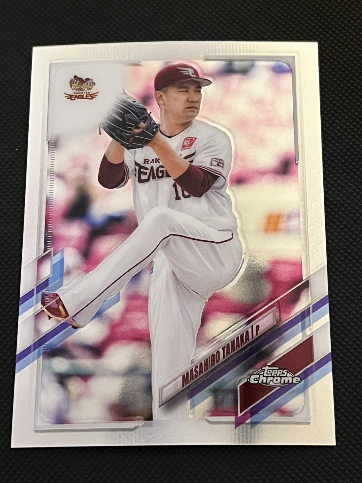 2021 Topps Chrome NPB Nippon Professional Baseball #1 Masahiro Tanaka ...