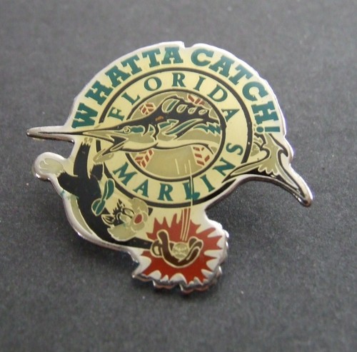 Warner Bros 1992 Sylvester Cat Miami Florida Marlins Baseball Enamel ...
