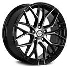 Shift Spring Wheels 22x9 (35, 5x114.3, 74.1) Black Rims Set of 4 | eBay