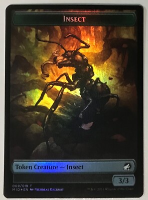 *foil ZOMBIE / INSECT 005 / 009 Innistrad Midnight Hunt MTG Magic NM | eBay