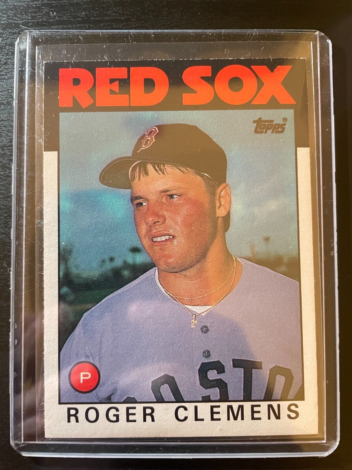 1986 Topps - #661 Roger Clemens Boston Red Sox Baseball Trading card ...
