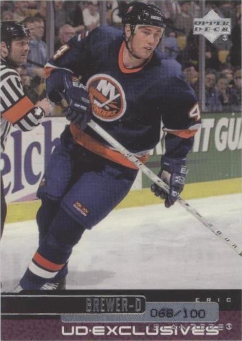1999-00 Upper Deck - Eric Brewer #82 UD Exclusives /100 for sale online ...