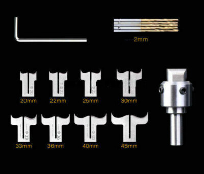 SET of 8PCS Toy Wheel Cutter for High Revolutions Drill Press | eBay