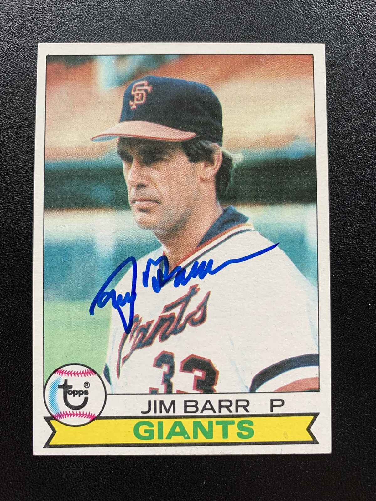 Jim Barr Signed 1979 Topps #461 Card San Francisco Giants Autograph COA ...