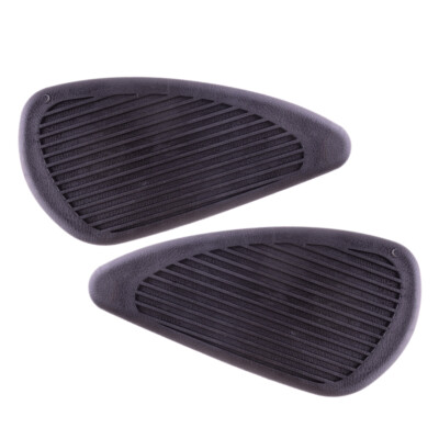 Motorcycle Tank Knee Pad Gas Tank Side Pads Universal 2pcs Rubber | eBay