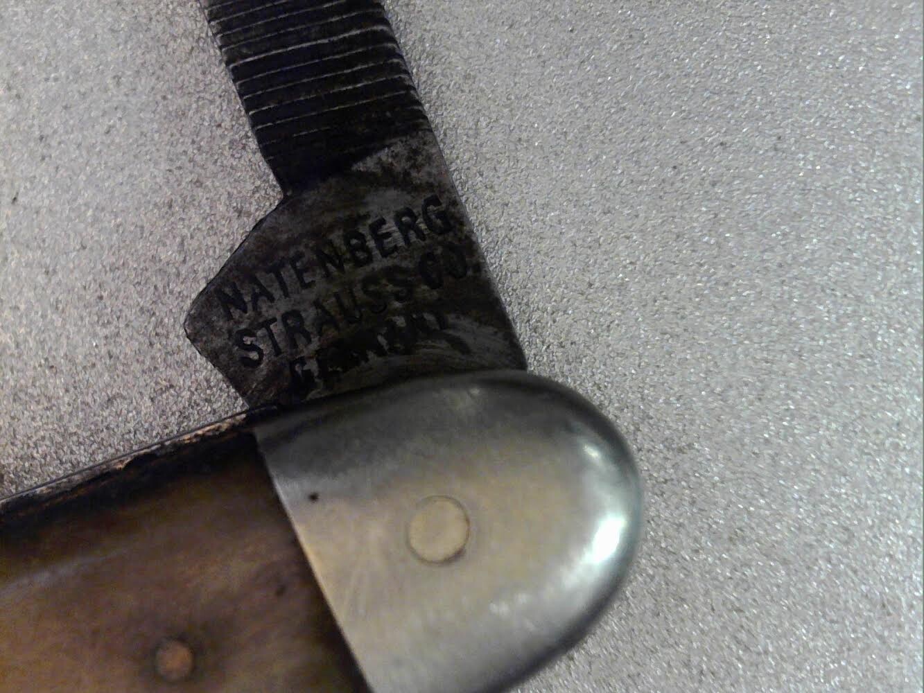 Vintage Natenberg Strauss Co. 3 Blade Pocket Knife - Germany | eBay
