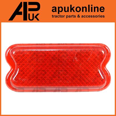 Red Tail Rear Lamp Light Lens 48 x 10 x 50mm for Fordson Major Super ...