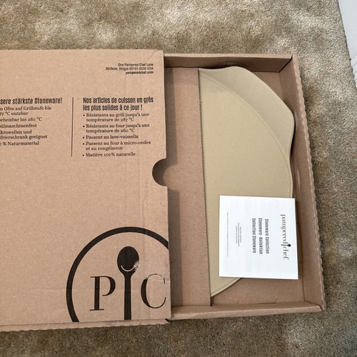 Pampered Chef Pizza Stone 100251 Measures 15" x 18" NIB | eBay