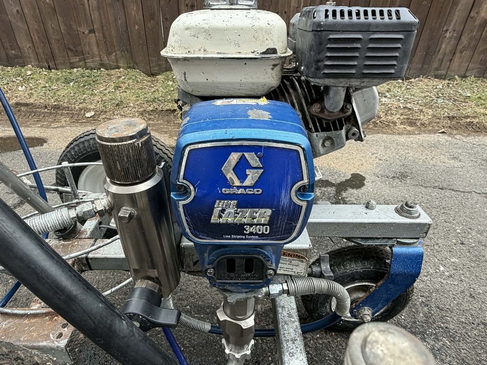 Graco LineLazer 3400 Airless Paint Sprayer Line Striper Local Pickup ...