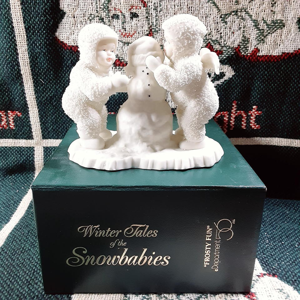 HUGE Department 56 Snowbabies Winter Christmas Figurines & Ornaments ...