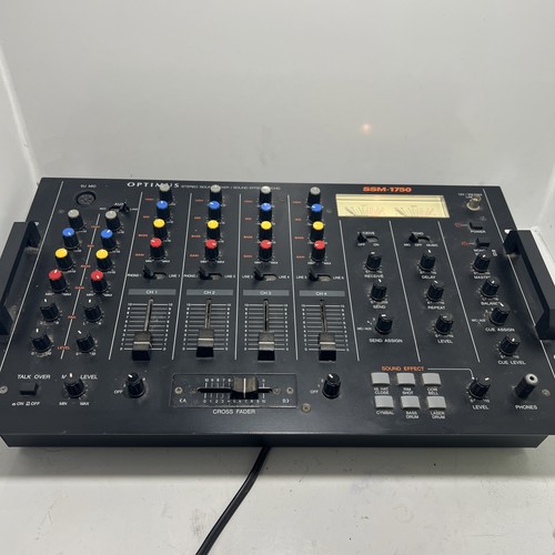 Optimus Stereo Sound Mixer/Sound Effect/Echo SSM-1750 | eBay