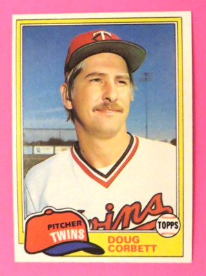 1981 Topps, Minnesota Twins - DOUG CORBETT | eBay