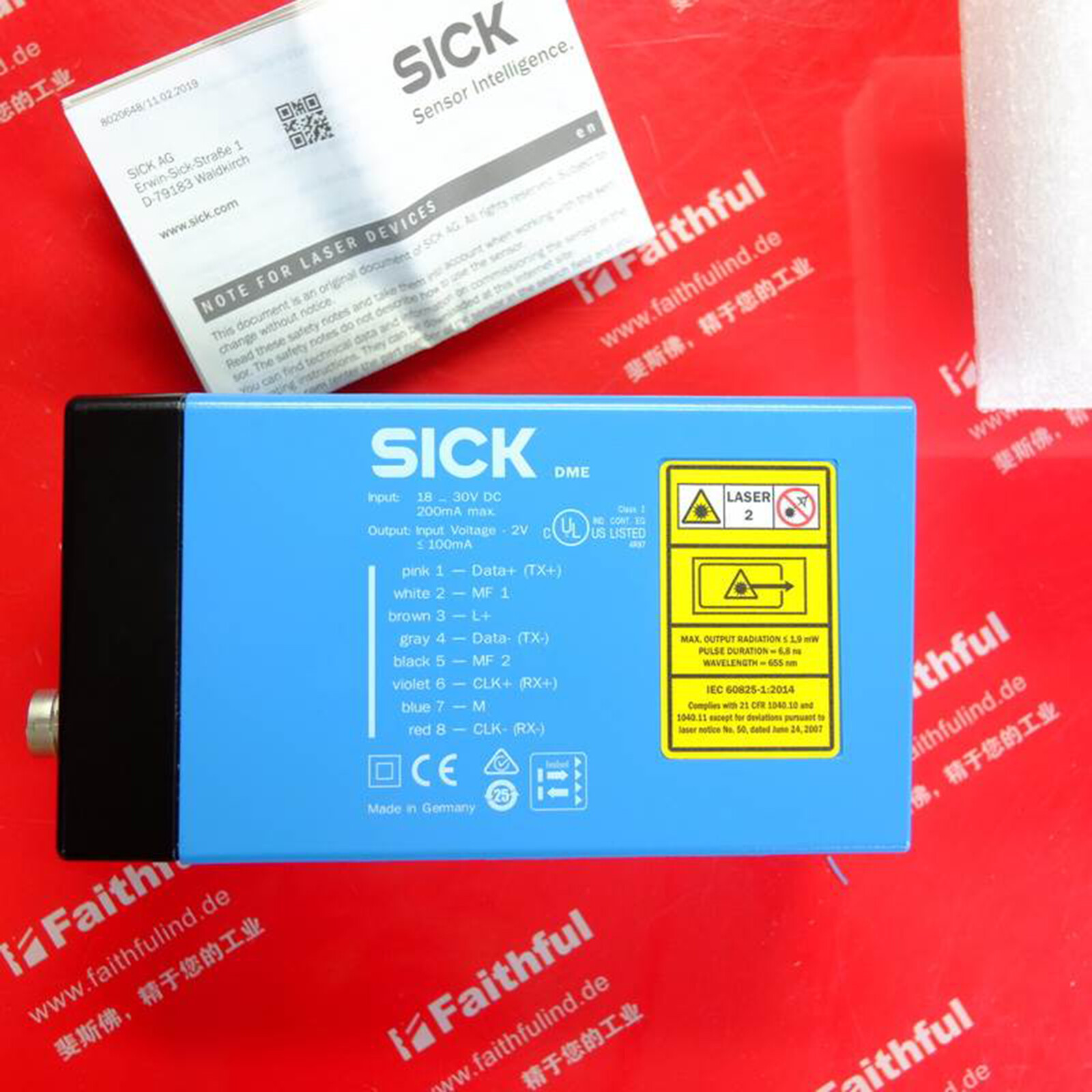 one new sick DME4000-111 Long range Distance Sensors FedEx or DHL | eBay