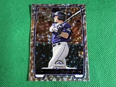 2012 Bowman Draft Draft Picks Silver Ice #BDPP125 Jason Stolz Colorado ...