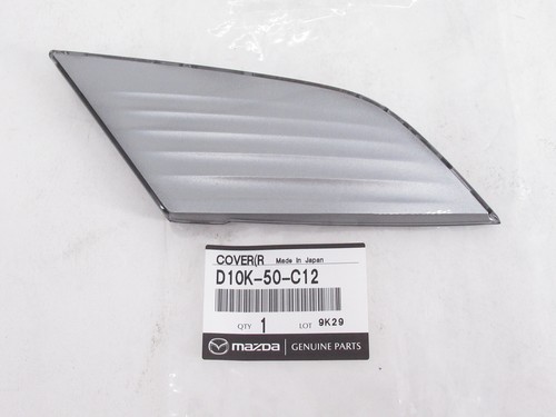 Genuine OEM Mazda D10K-50-C12 Passenger Fog Lamp Bumper Hole Cover | eBay