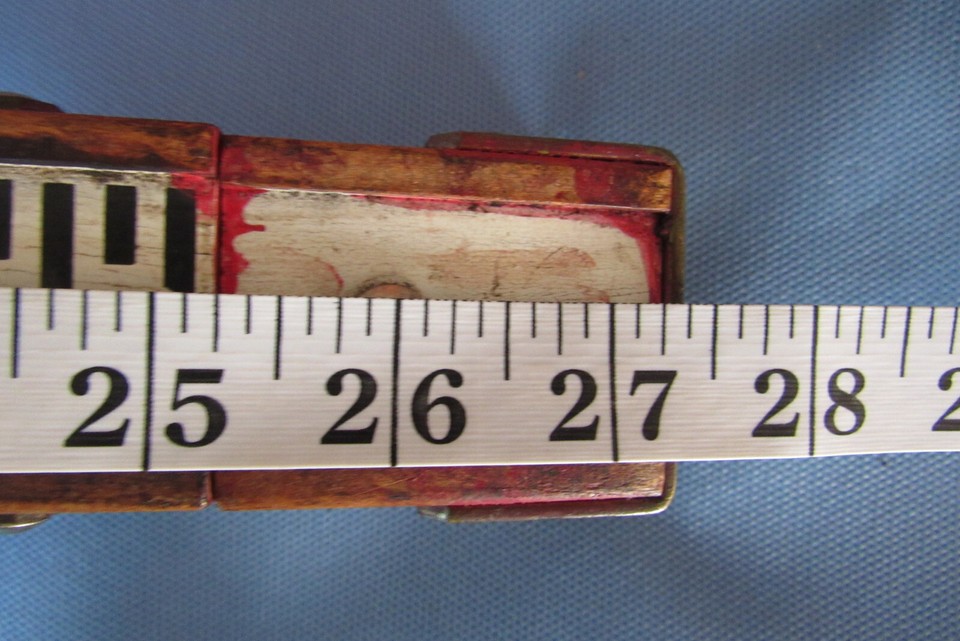 Vintage Teledyne Post 9211-100 Survey Level Surveyor Measuring Ruler ...