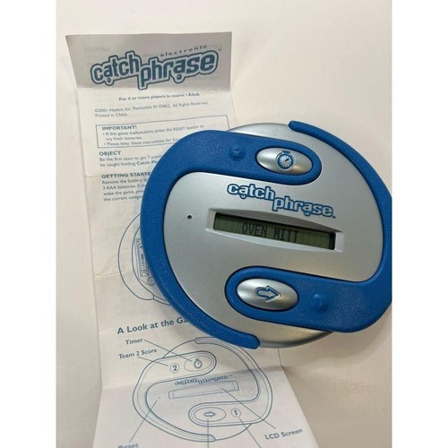 Vintage 2000 Hasbro Electronic Catch Phrase- in original packaging- | eBay